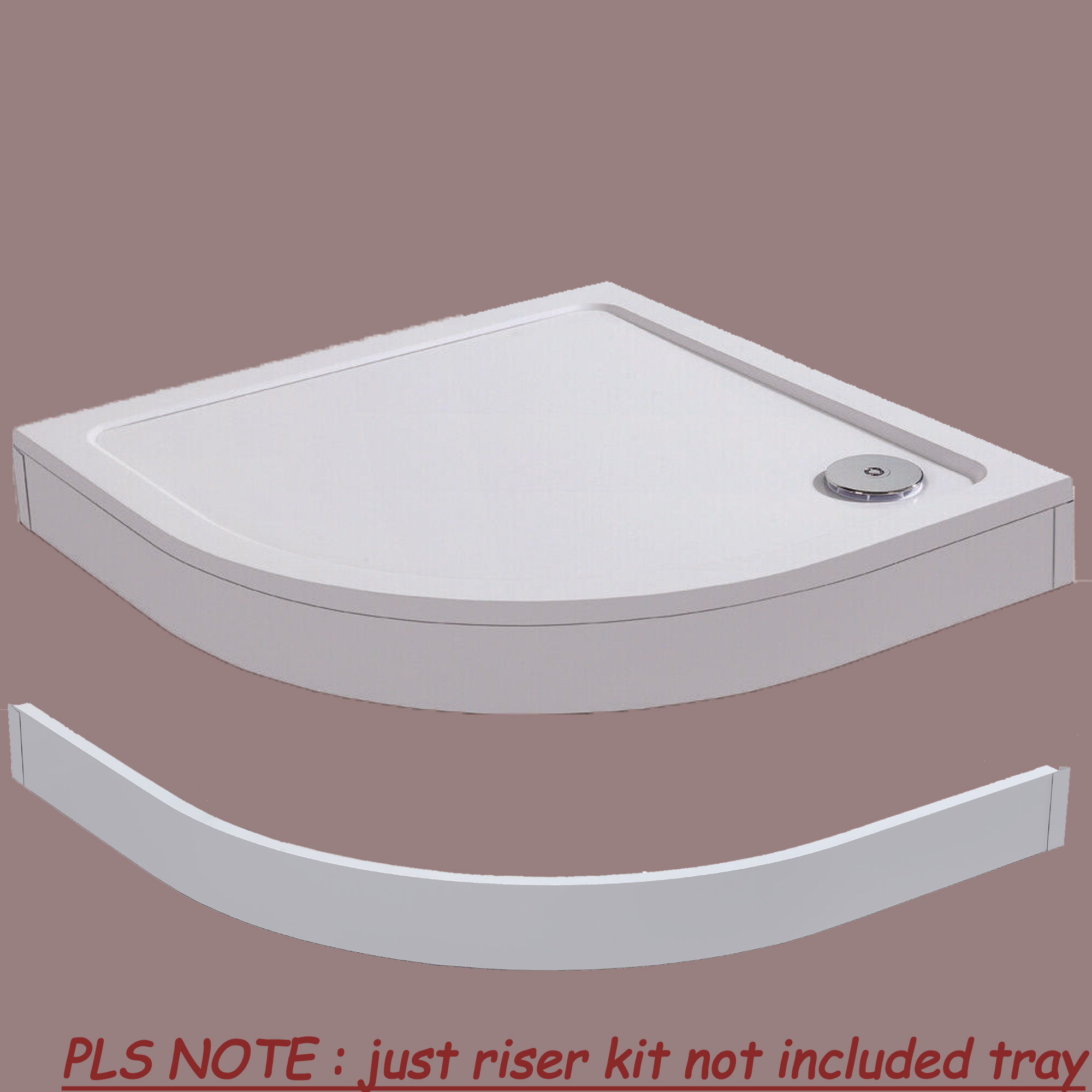 Riser Kit Plinth big feet for Quadrant Shower Enclosure Tray | eBay