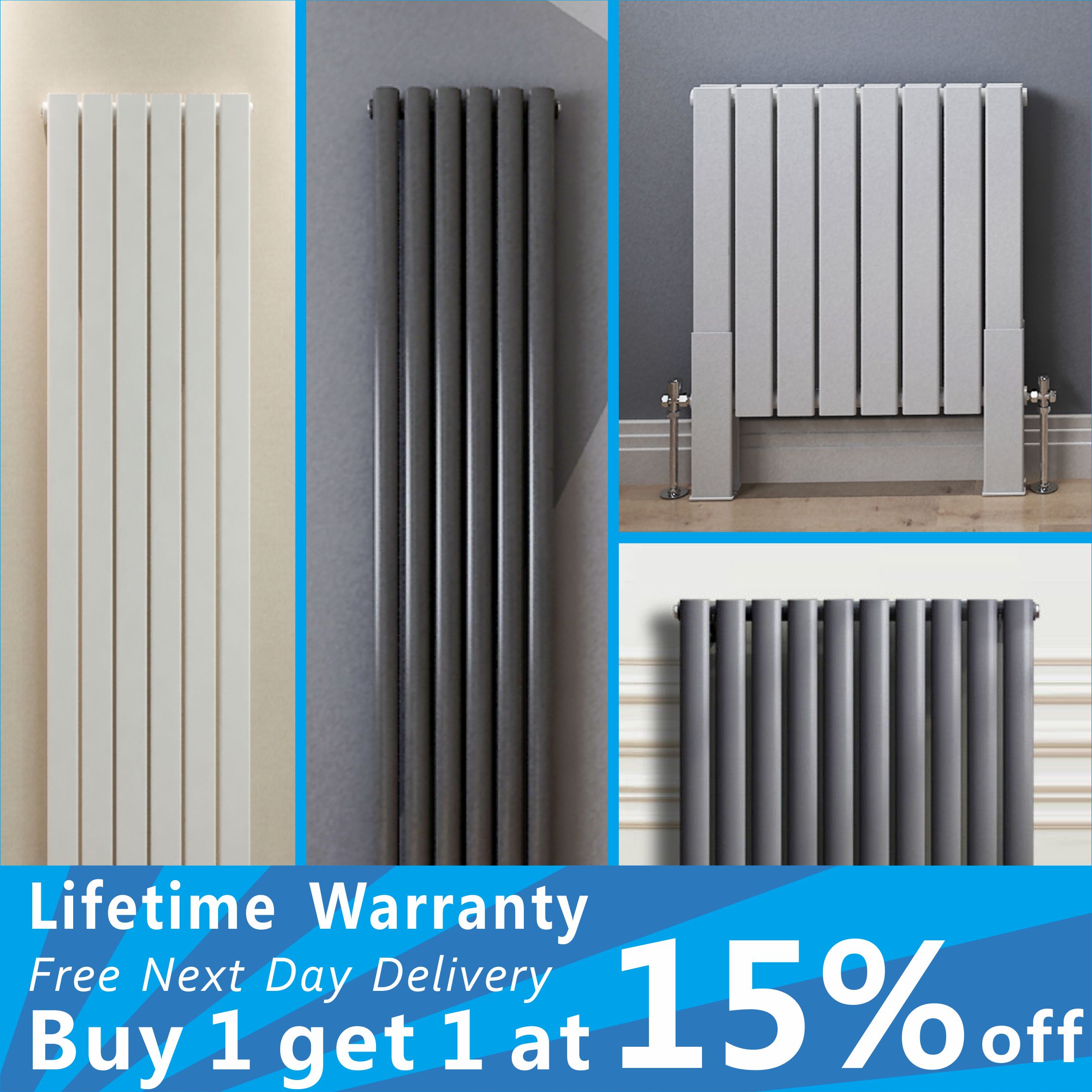 Traditional Horizontal Vertical 2 3 Column Radiator Cast Iron Style ...